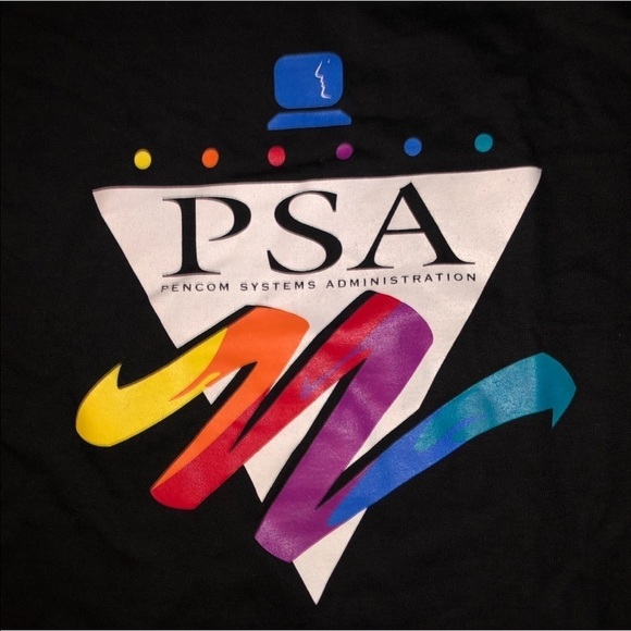 Vintage | Shirts | Vintage 9s Psa Pencom Systems Administration Tech ...